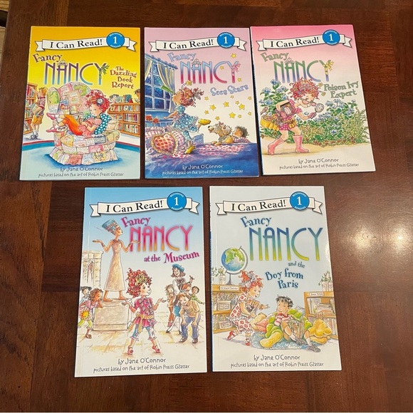 Jane O'Connor | Other | Fancy Nancy I Can Read By Jane Oconnor Set Of 5 Books Level Reader ...